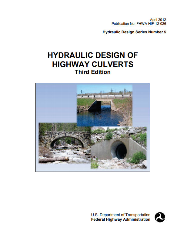 HDS-5 Design of Highway Culverts, 3rd Ed – Plainwater